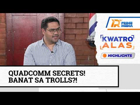 Cong Paolo Ortega sa QuadComm, Impeachment at Online Trolls | FULL INTERVIEW | Kwatro Alas
