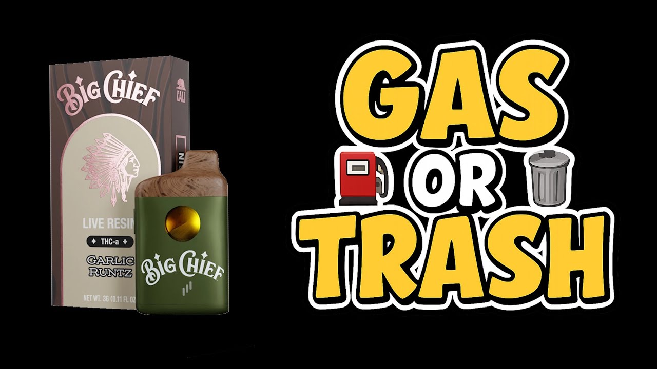 Big Chief Garlic Runtz THCA Cart… STRAIGHT GAS or GRADE A TRASH ...