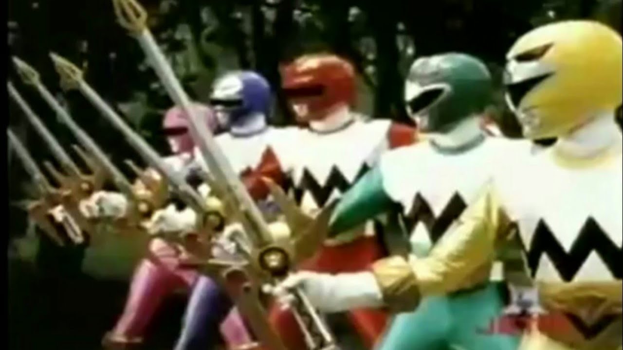 Os Rangers Destrói o Monstro Dublado | Power Rangers Na Galáxia Perdida ...