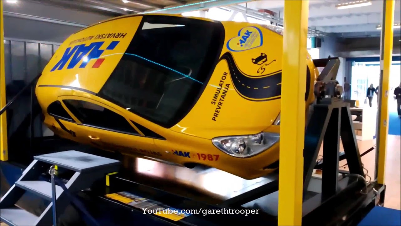 Rollover Simulator Vehicle - YouTube