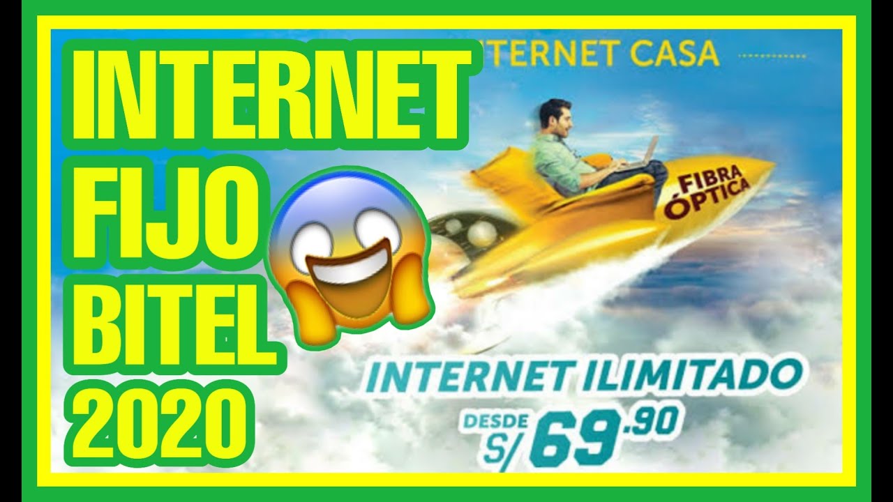 BITEL ️ Internet fijo para casa 💯 FIBRA ÓPTICA - 2021 - YouTube