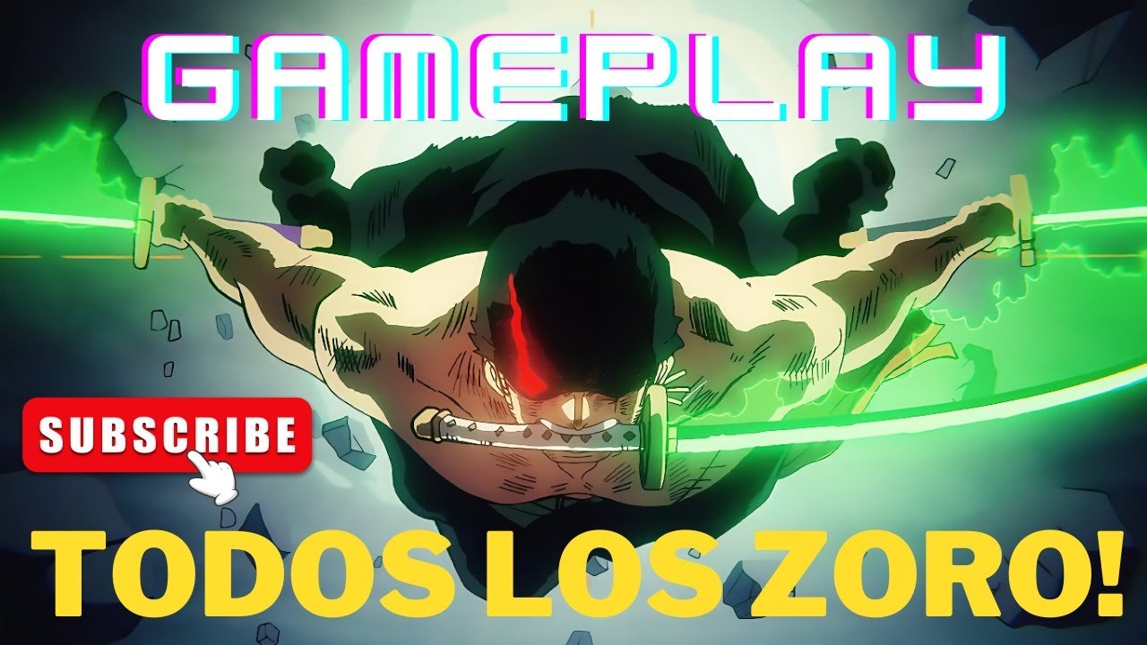 🔥TODOS LOS ZORO - EL MEJOR GAMEPLAY OPBR🔥 - YouTube
