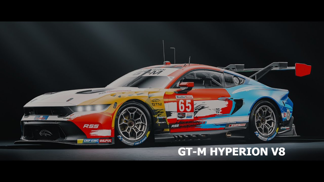 * New * RSS GT-M Hyperion V8 aka: 2025 Ford Mustang GT3 - YouTube