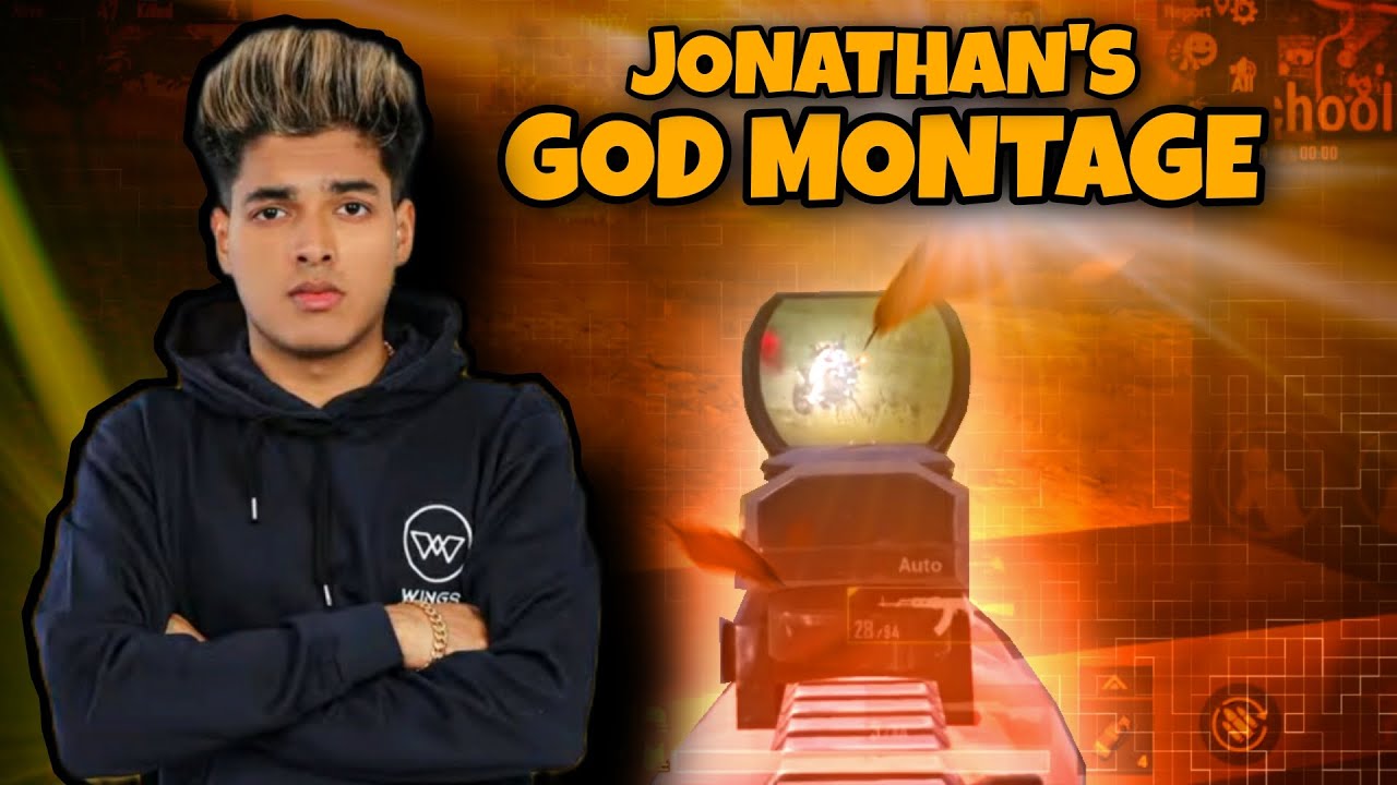 JONATHAN'S GOD MONTAGE | RUSH GAMEPLAY | GOD SPRAYS | 1V4 | JONATHAN ...