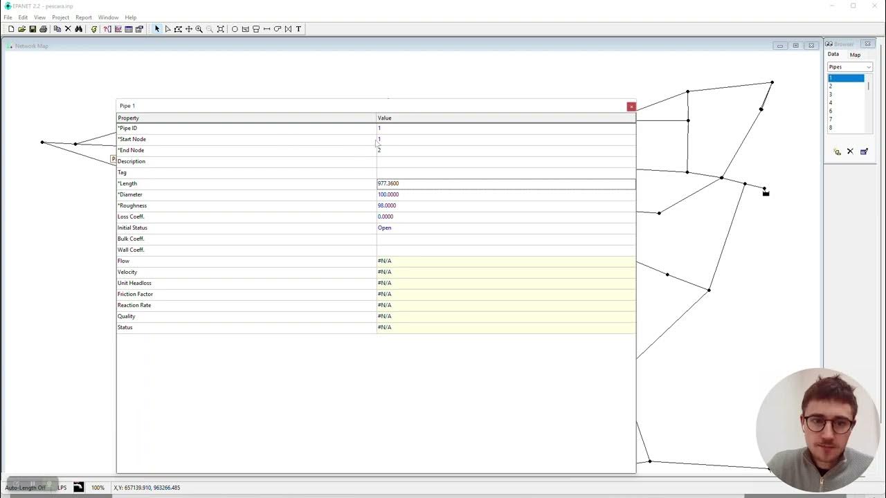Epanet Tutorial Cive70057 Imperial College London Youtube