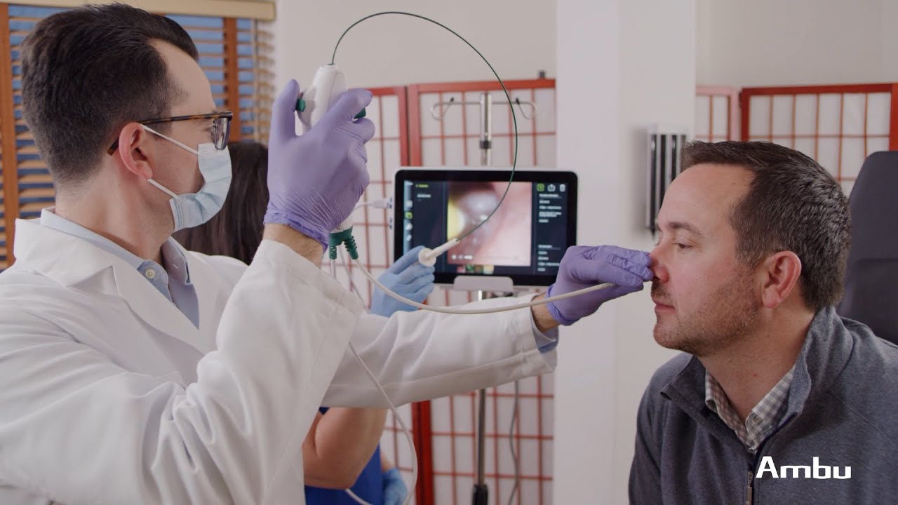 Dr. Christopher Lisi Performs Biopsy with aScope 4 RhinoLaryngo ...