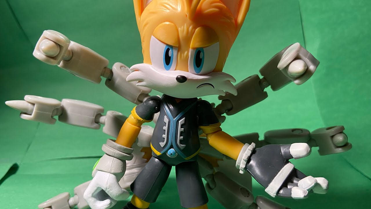 Nine(Tails) action figure Review! Jakks pacific - YouTube
