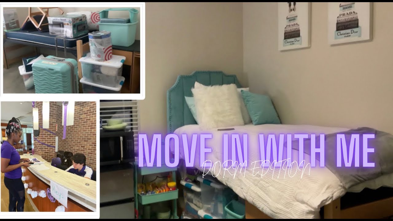 college move in day vlog! (freshman year 2022) + room tour at the end ...