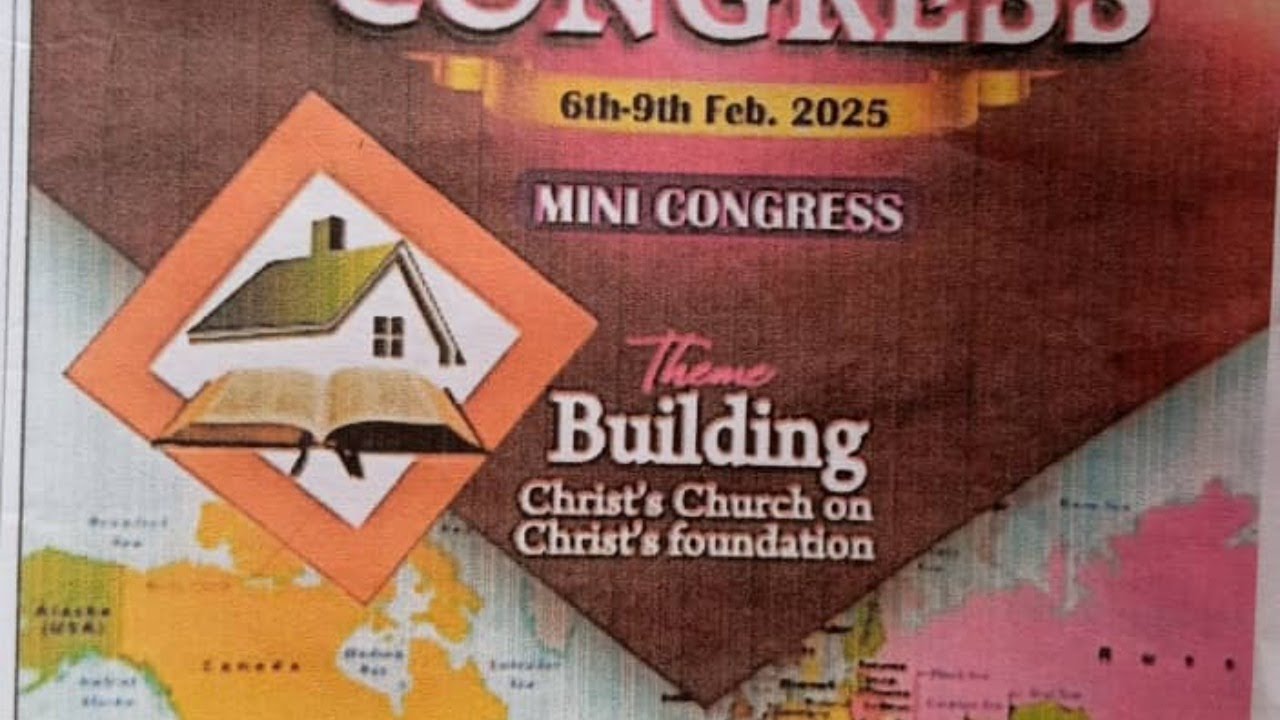 STATE OVERSEER'S MESSAGE FOR MINI-CONGRESS 9TH, FEB 2025 - YouTube