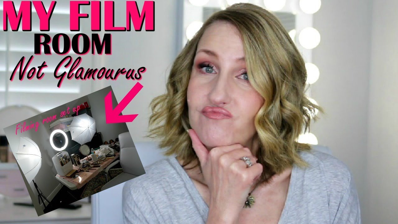 MY MAKEUP BEAUTY ROOM FILM SET UP - YouTube