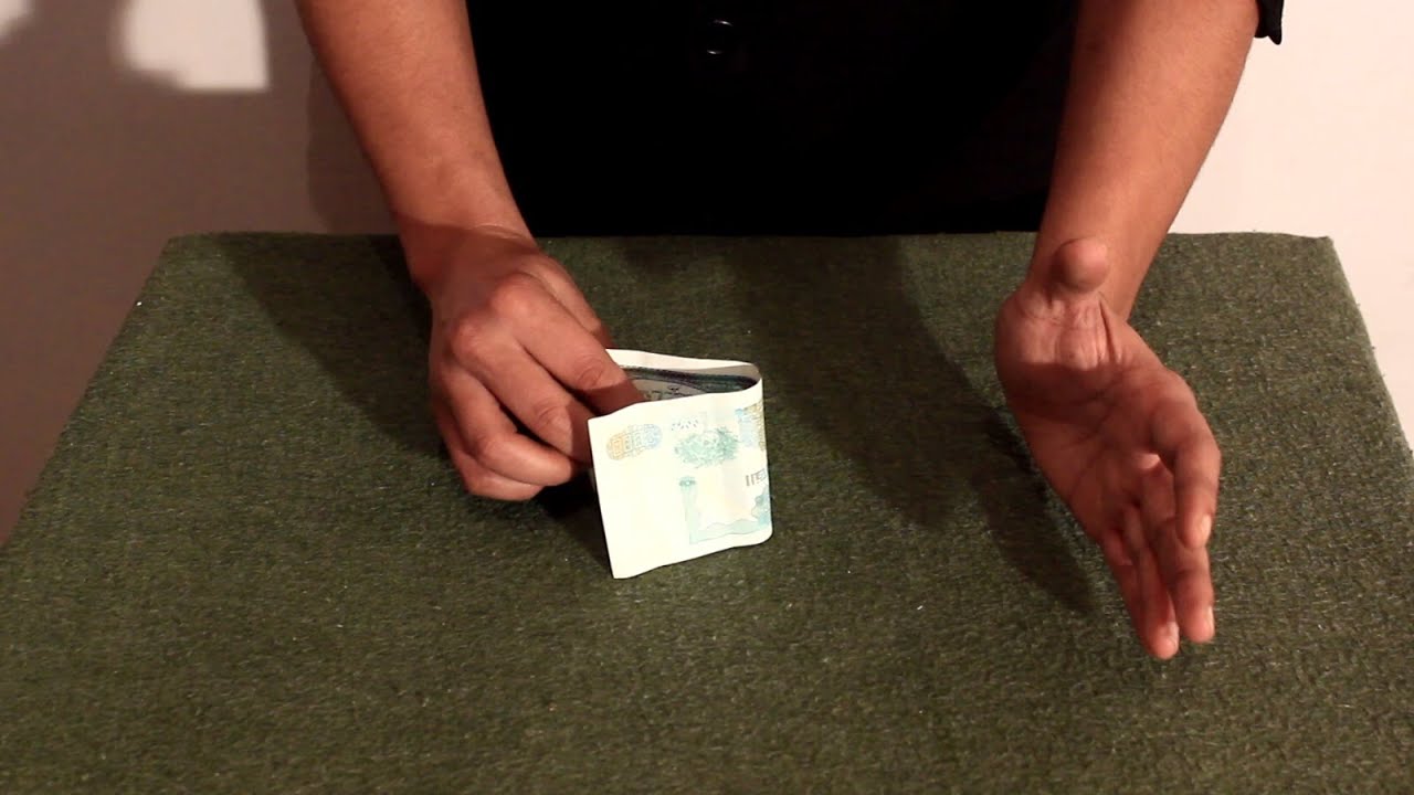 Amazing Money Magic Trick to Learn | TUTORIAL - YouTube