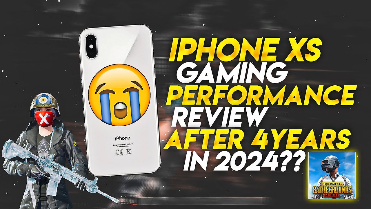 IPHONE XS GAMING PERFORMANCE TEST AFTER 4 YEARS IN 2024🔥•IPHONE XS BGMI ...