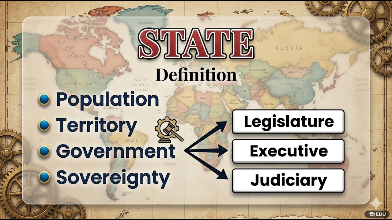 State Explained | Four Essential Elements of the State - YouTube