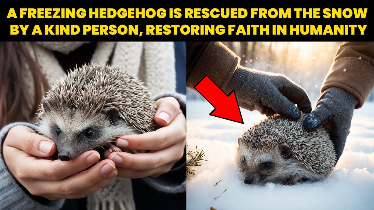 A Tiny Hedgehog Was Found Freezing in the Snow—The Rescue Will Restore ...