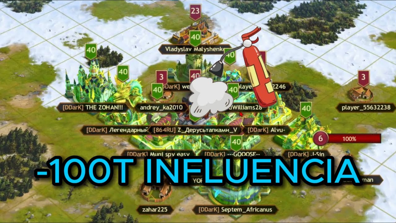Quemando Ciudad de 100T de influencia 🔥 Vikings: War of Clans - YouTube