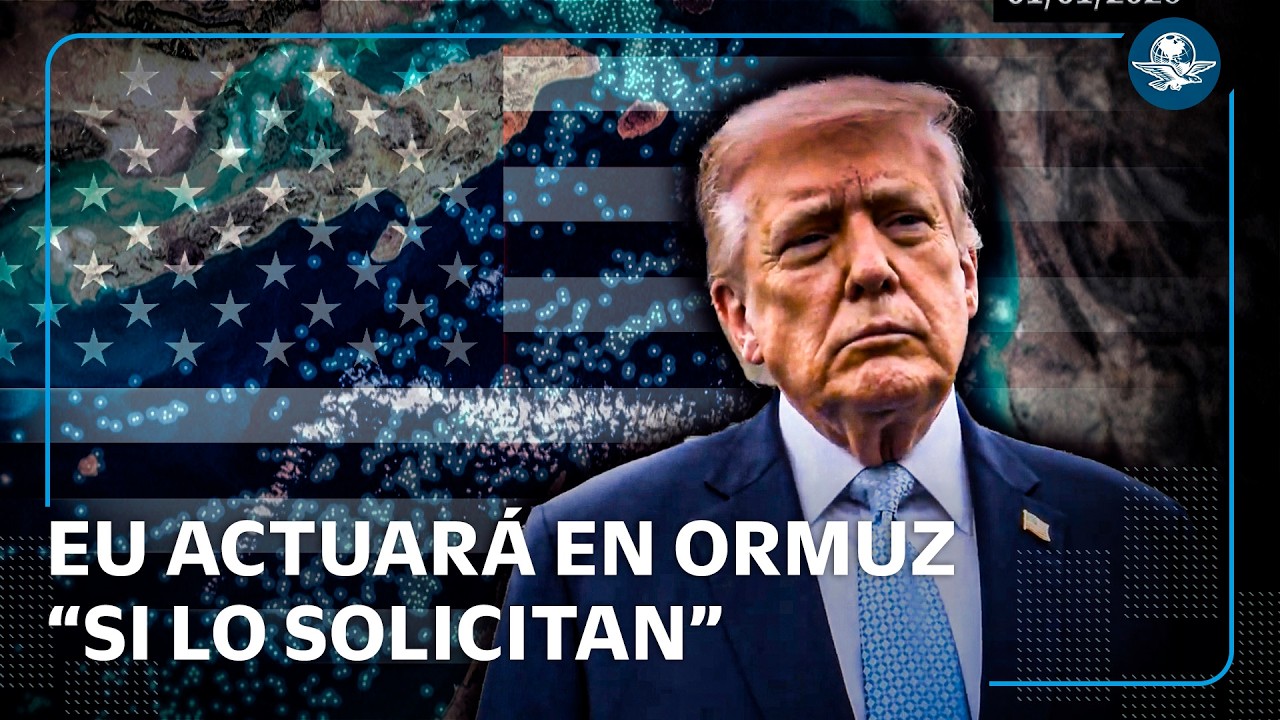 Trump afirma que intervendrá en el estrecho de Ormuz si sus aliados se ...
