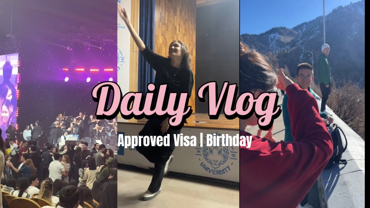 Daily Vlog: Work and Travel 2023 VLOG 2 | Approved | Birthday - YouTube