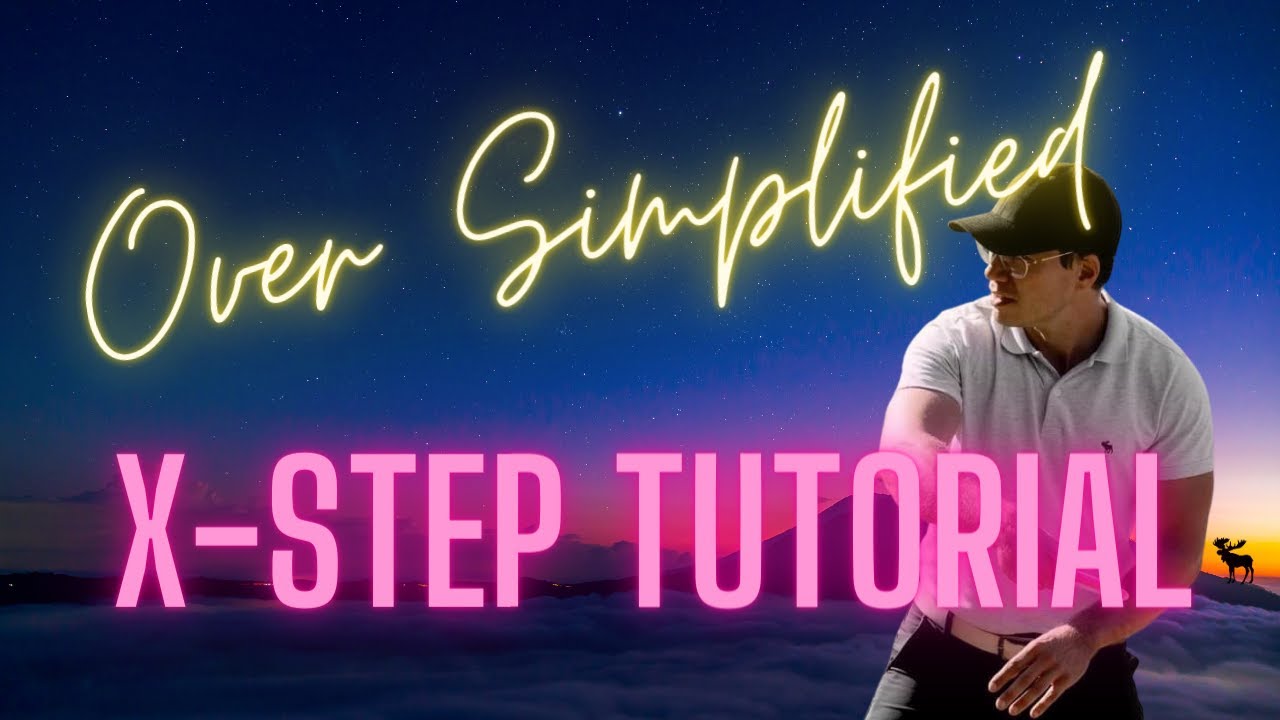 How to X-STEP in Disc Golf Backhand? - YouTube