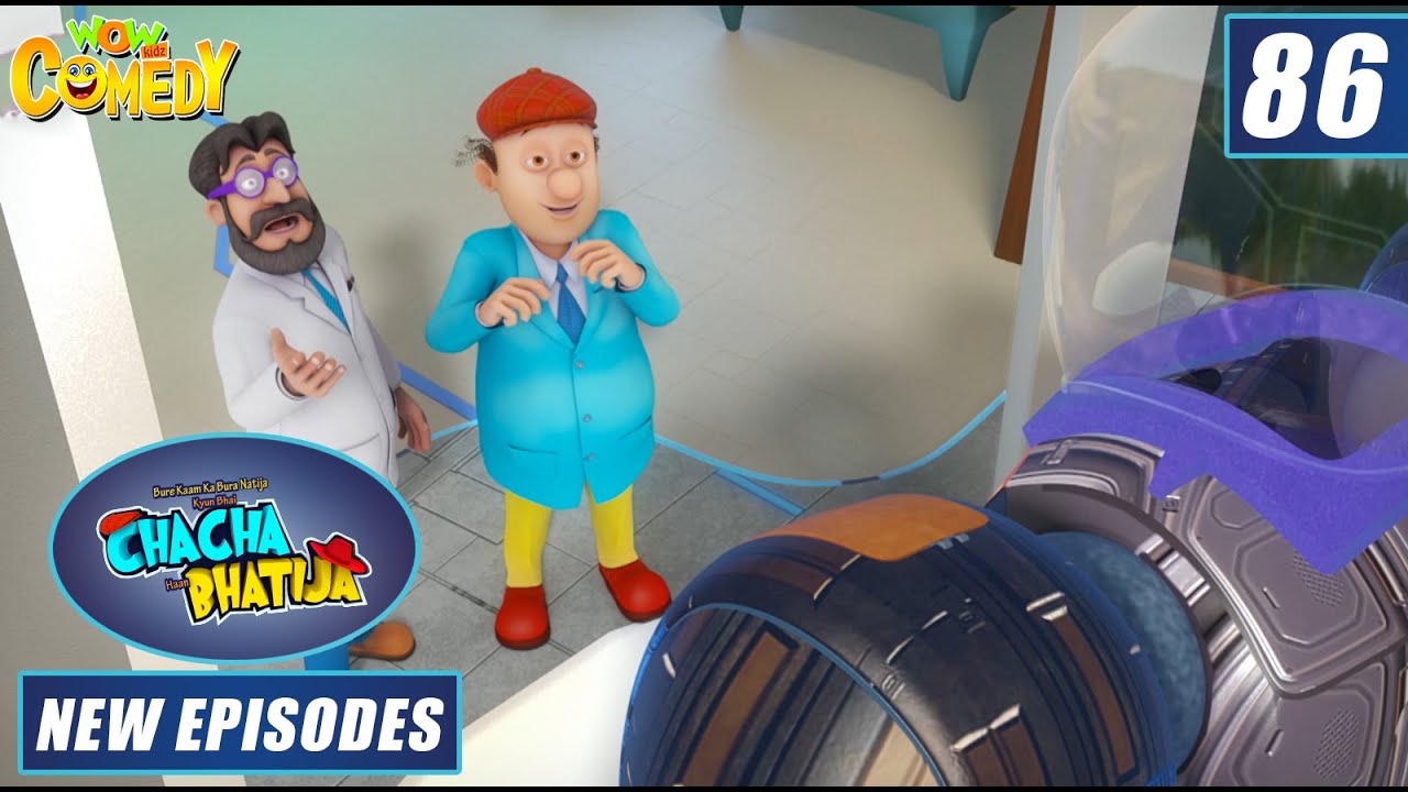 Chacha Bhatija | Robot Chacha | Comedy Cartoons for Kids | Wow Kidz ...