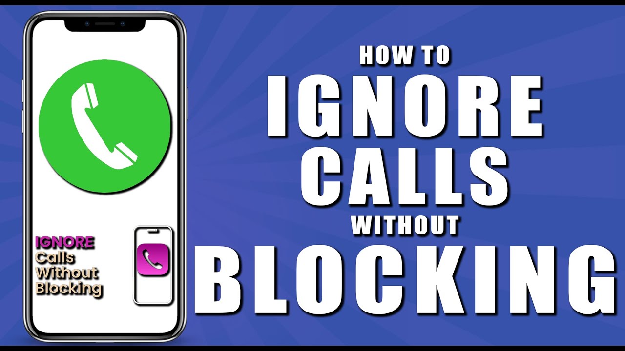How to ignore calls without blocking (2024) - YouTube