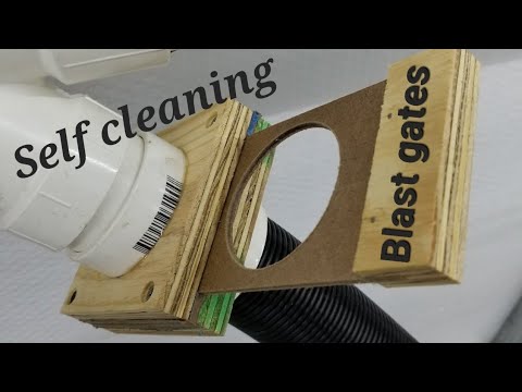 Dust Collection Blast Gates. DIY - YouTube