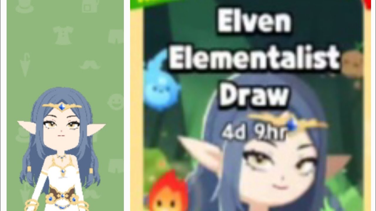 [PlayTogether] Elven Elementalist Themed Draw - YouTube