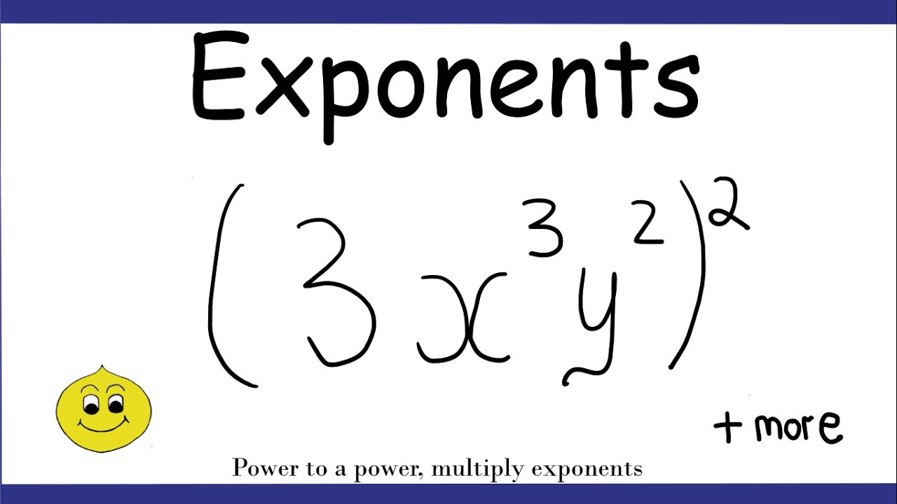 3. Exponent law 3 & 4 - YouTube