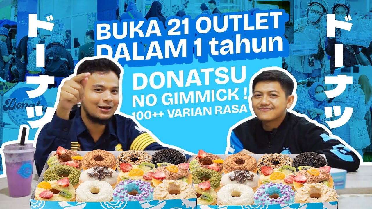 Pioneer Donat Susu dengan 100++ Varian rasa. Punya 28 Anak di Bandung ...