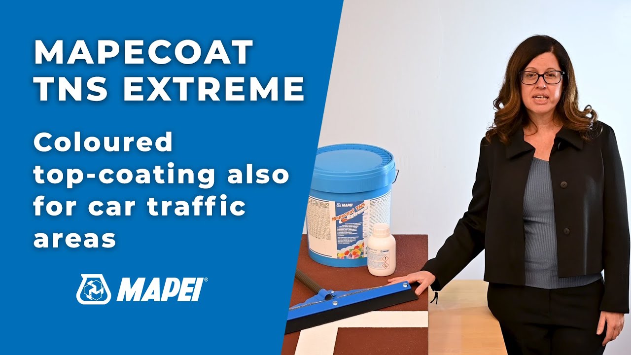 Create coloured coatings on paving open to vehicles | Mapecoat TNS ...