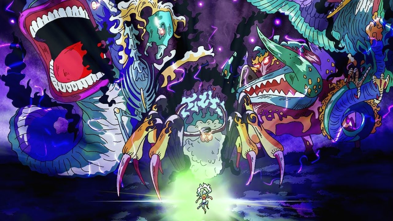 Luffy VS The Five Elders - YouTube