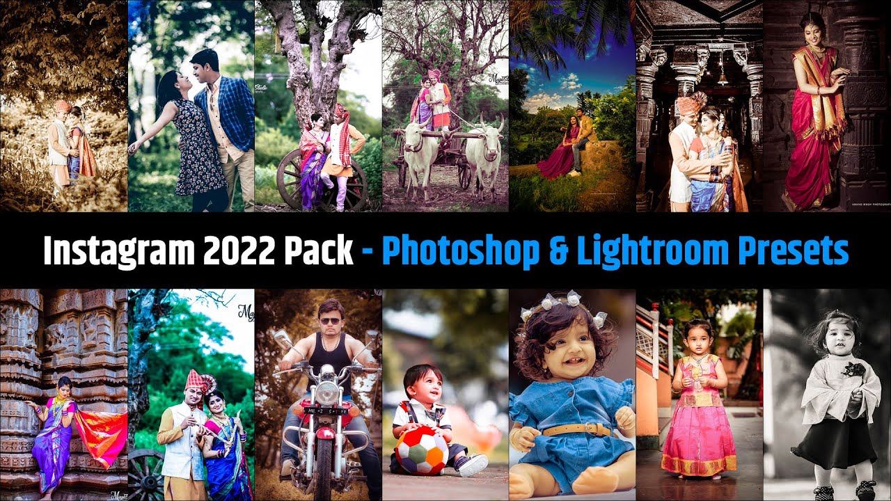 Photoshop & Lightroom Presets | Photoshop Automatic Album Design ...