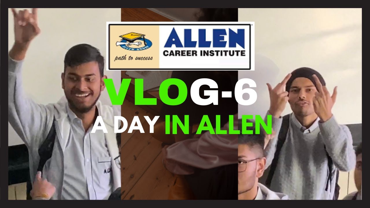 Enthuse Allen !!! vlog -6 | landmark kota | allen | - YouTube