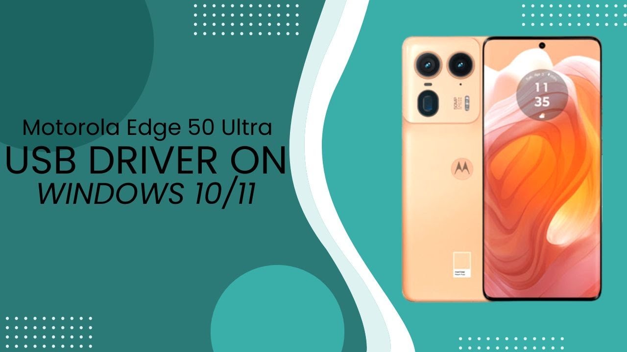 Motorola Edge 50 Ultra USB Driver on Windows 10/11 Free Download - YouTube