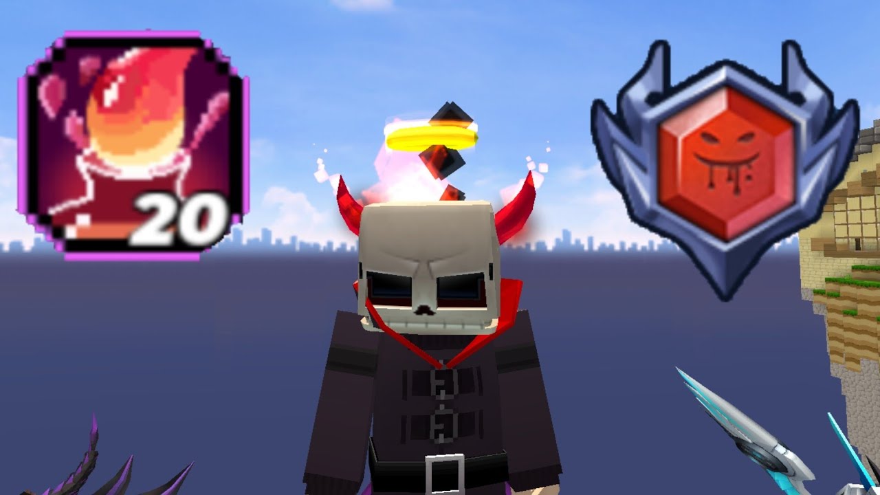 Max Leeching Power In Bedwars Life Steal Rune Talents Blockman Go Youtube