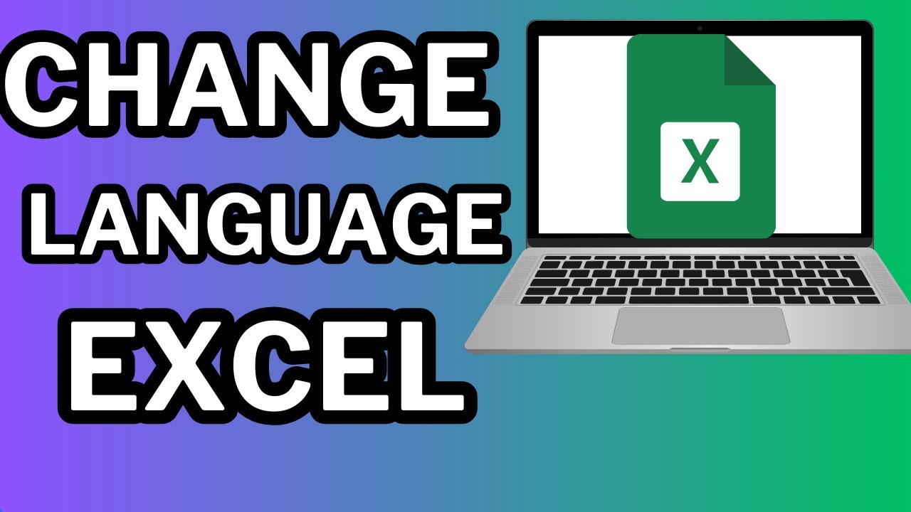 How To Change The Display Language In Excel - YouTube