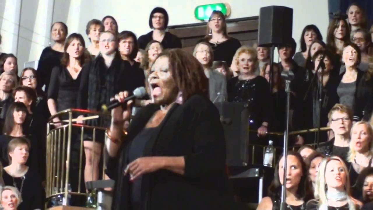 cindy peters sista show i sverige 2010 du kan sjunga gospel - gabriel ...