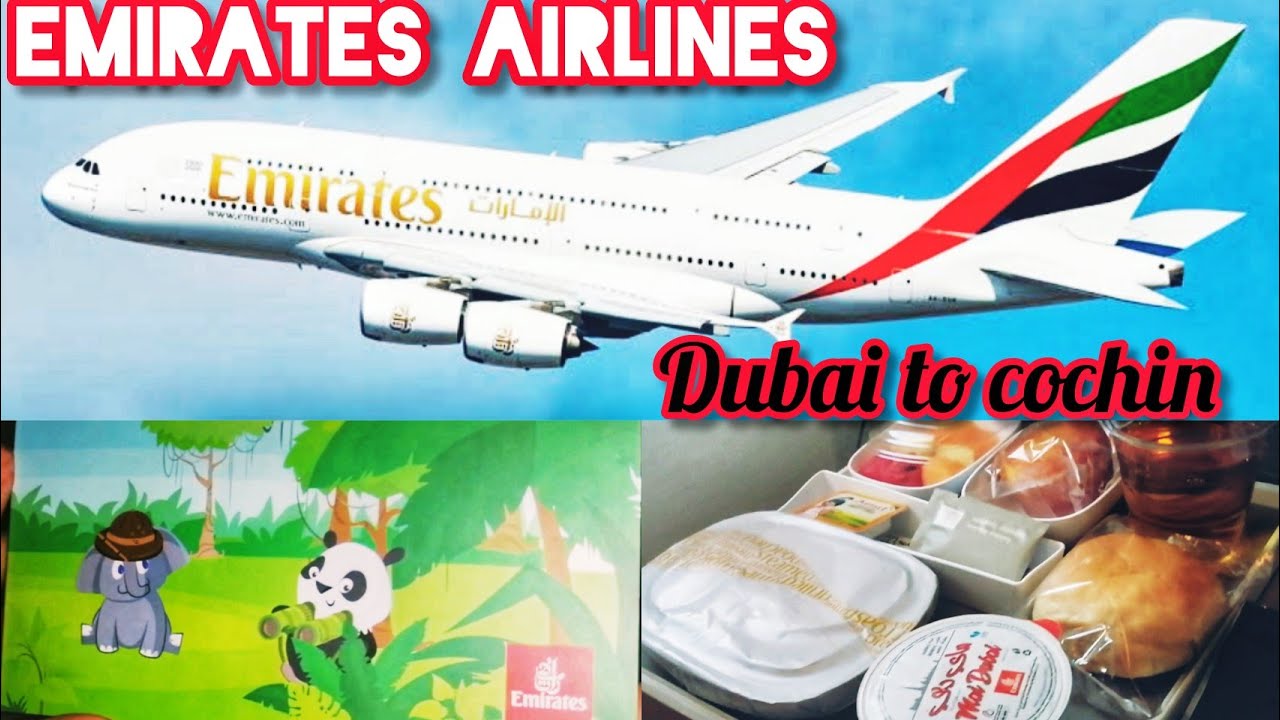 emirates airlines plus economy class | Ek530 Dubai to Cochin #Emirates ...