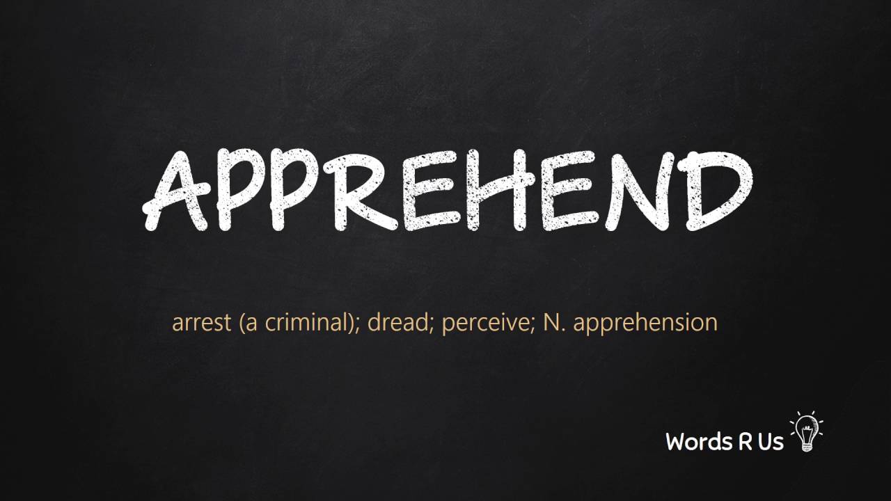 How to Pronounce APPREHEND in American English - YouTube