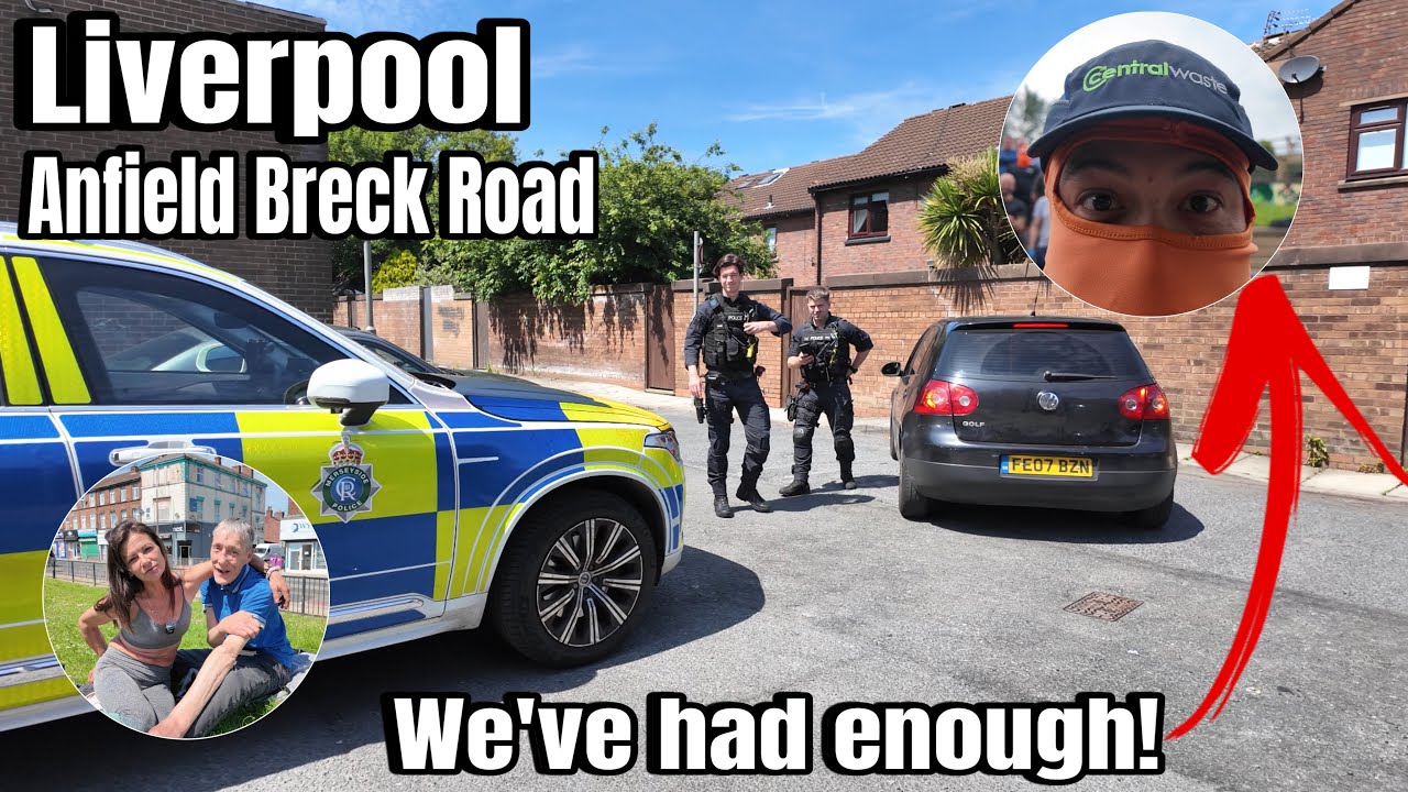 ANFIELD- Breck Road Armed Response Patrol The Streets & Cleaning Up The ...