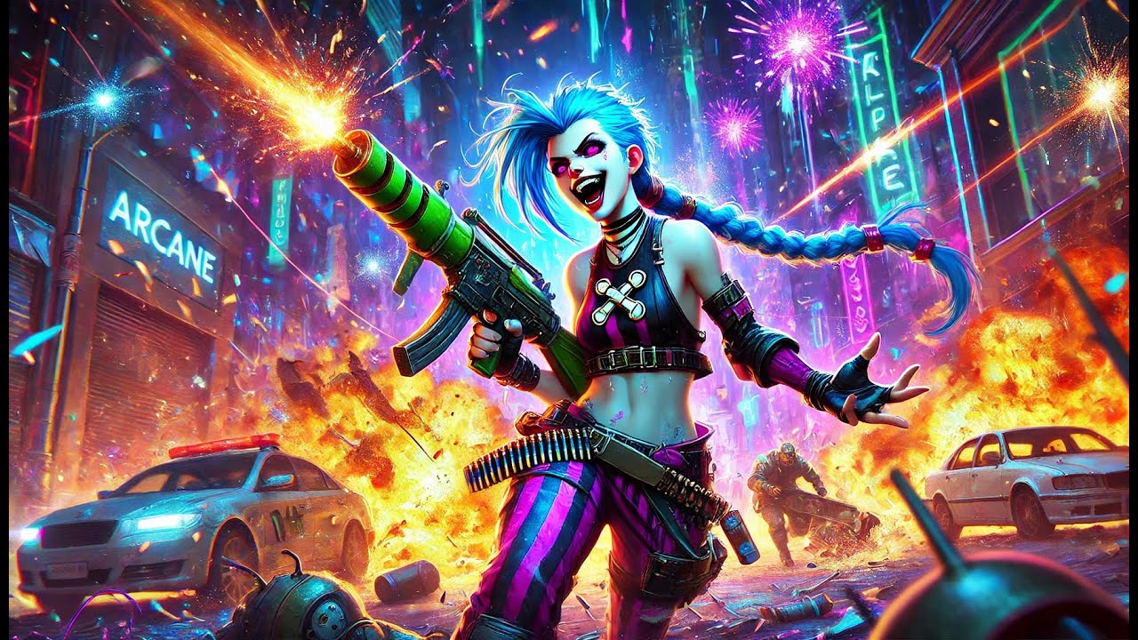Jinx : The Chaos Queen Unleashed 💥👑 - YouTube