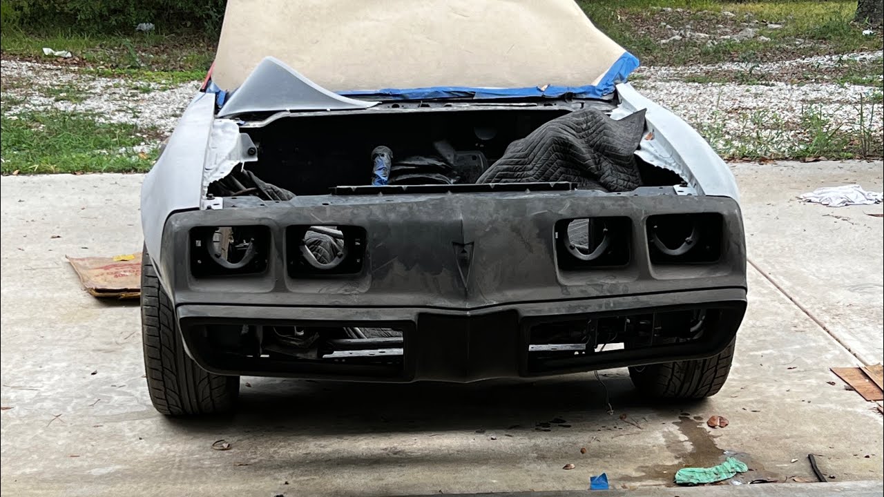 Fixing the nose of my 79 Trans Am - YouTube