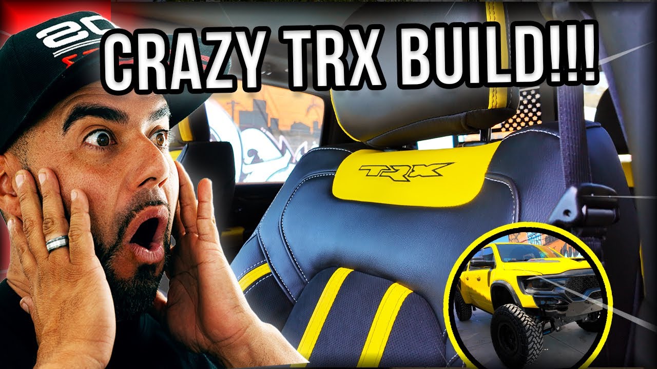 Full Custom Dodge TRX Interior @Brendan Schaub - YouTube