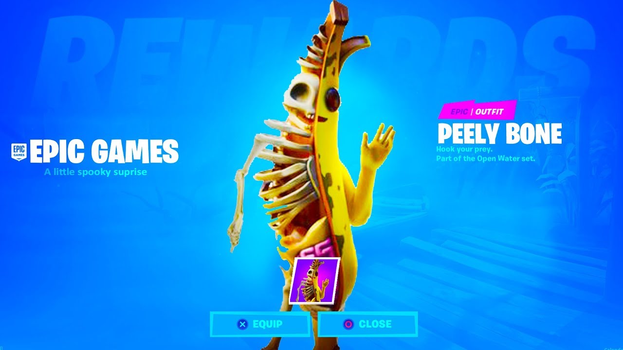 How To Get The *NEW* "PEELY BONE" Skin In Fortnite Chapter 2!... (New ...