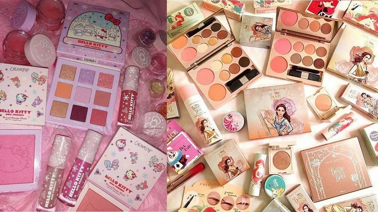 Choose your birthday month cute cartoon makeup kit. - YouTube