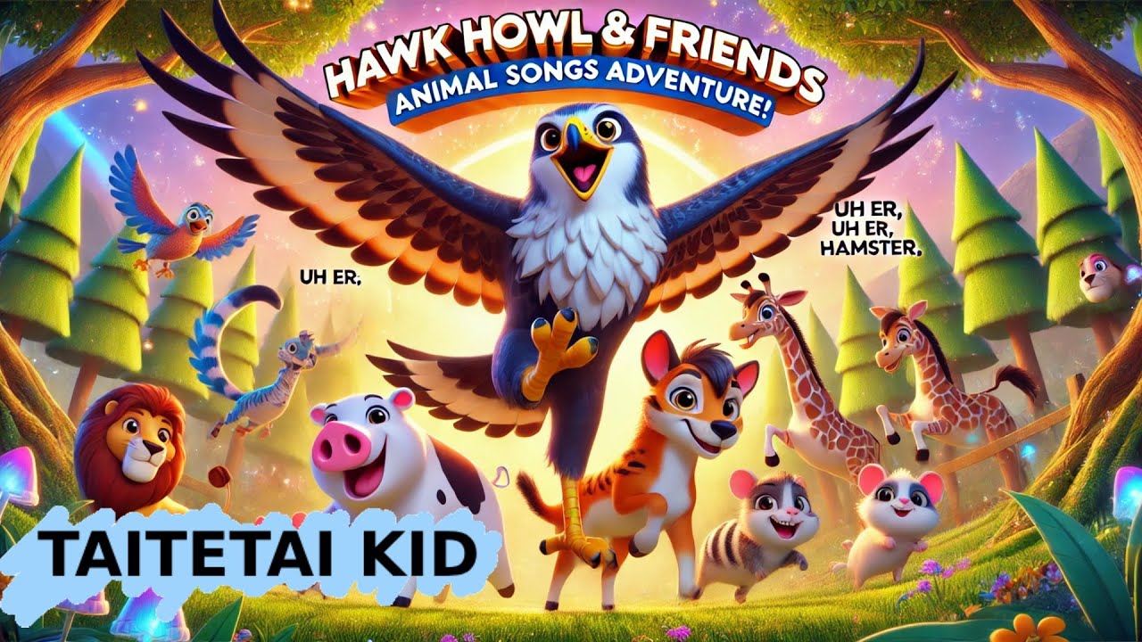 Hawk Howl & Friends: Panther, Cow, Hamster & Cobra Adventures | Kids ...