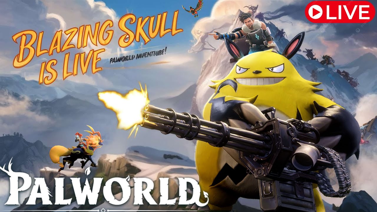 Palworld 🔴Live Gameplay part 12 - YouTube