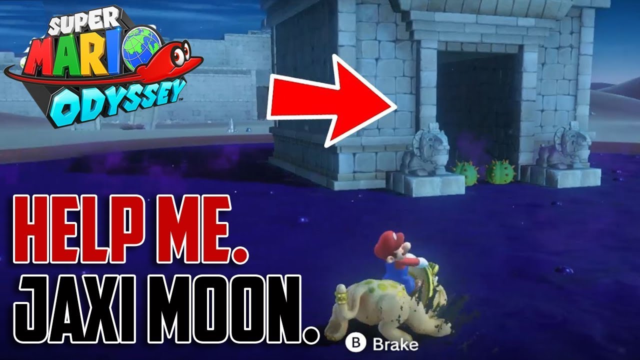 Super Mario Odyssey : How to Get Jaxi Stunt Driving Moon (With Location ...