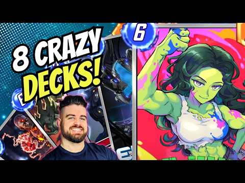 The Top 8 WILD DECKS The BEST Players In The World Are Playing In High Infinite! | Marvel SNAP Decks
