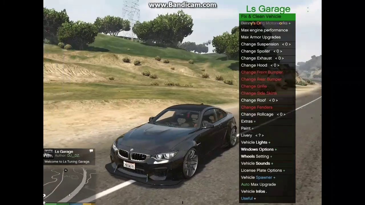 GTA 5 Ls Garage Tuning menu Mod Showcase. - YouTube