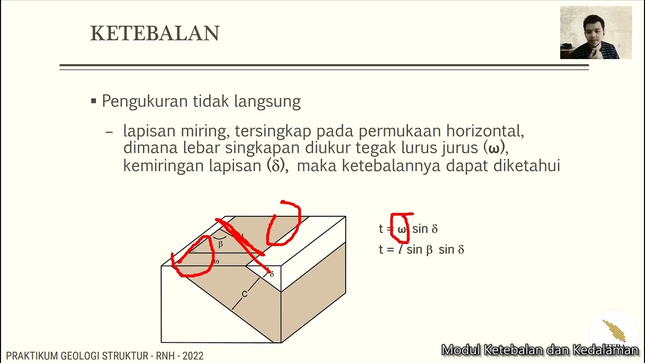 Praktikum Geologi Struktur - Modul 3 - 1. Ketebalan dan Kedalaman - YouTube